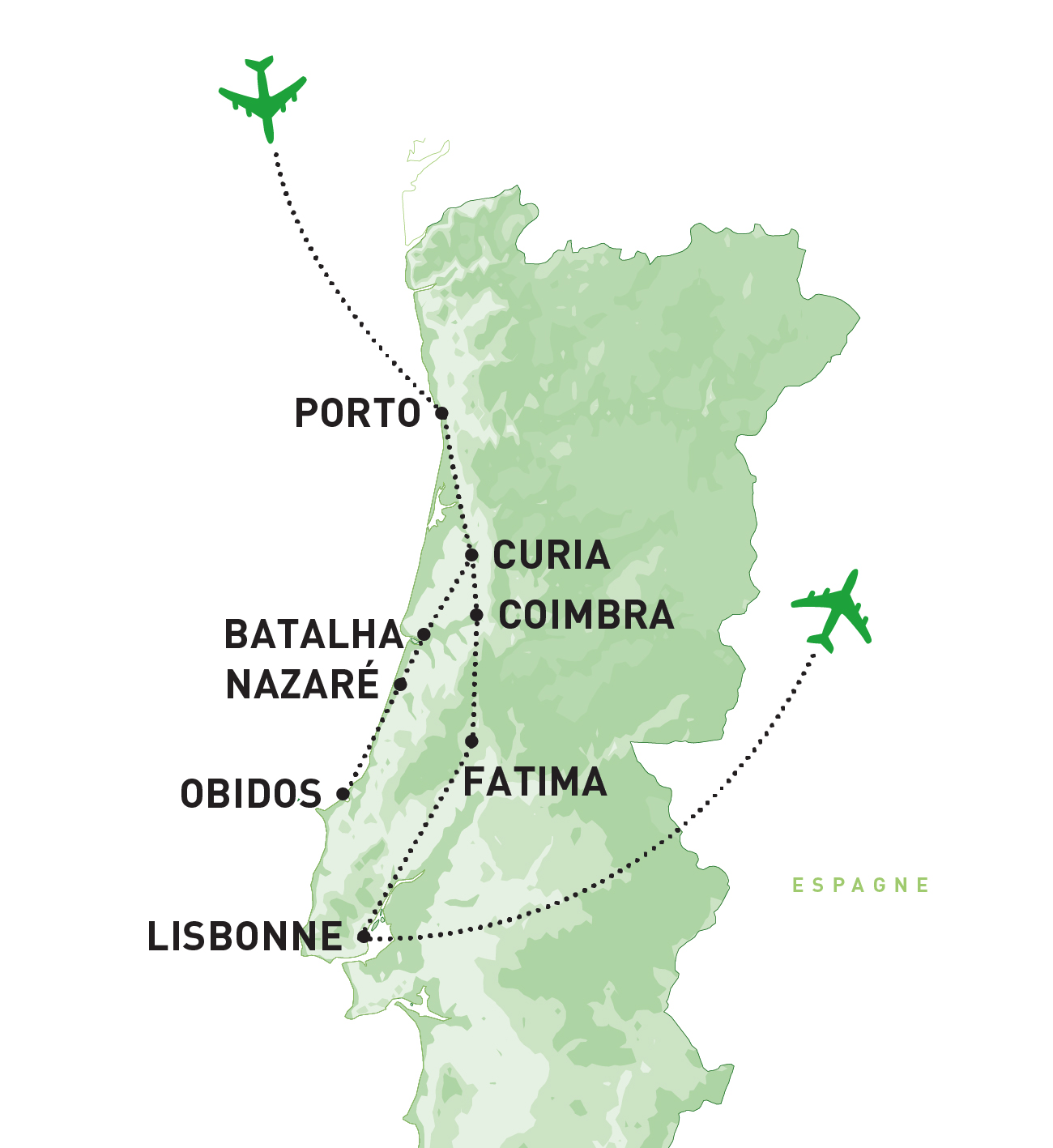 circuits PORTUGAL : Le Grand Tour du Portugal de Voyages Internationaux