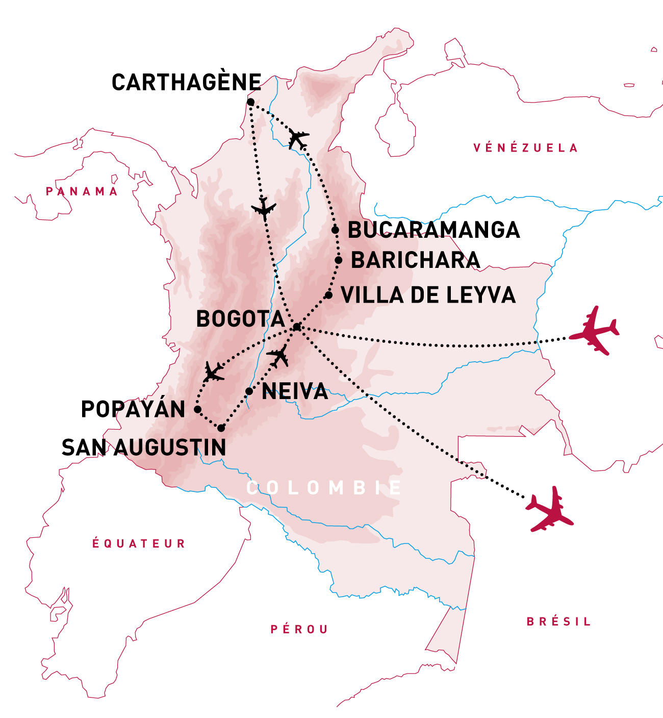 circuits COLOMBIE : Le meilleur de la Colombie de Voyages Internationaux